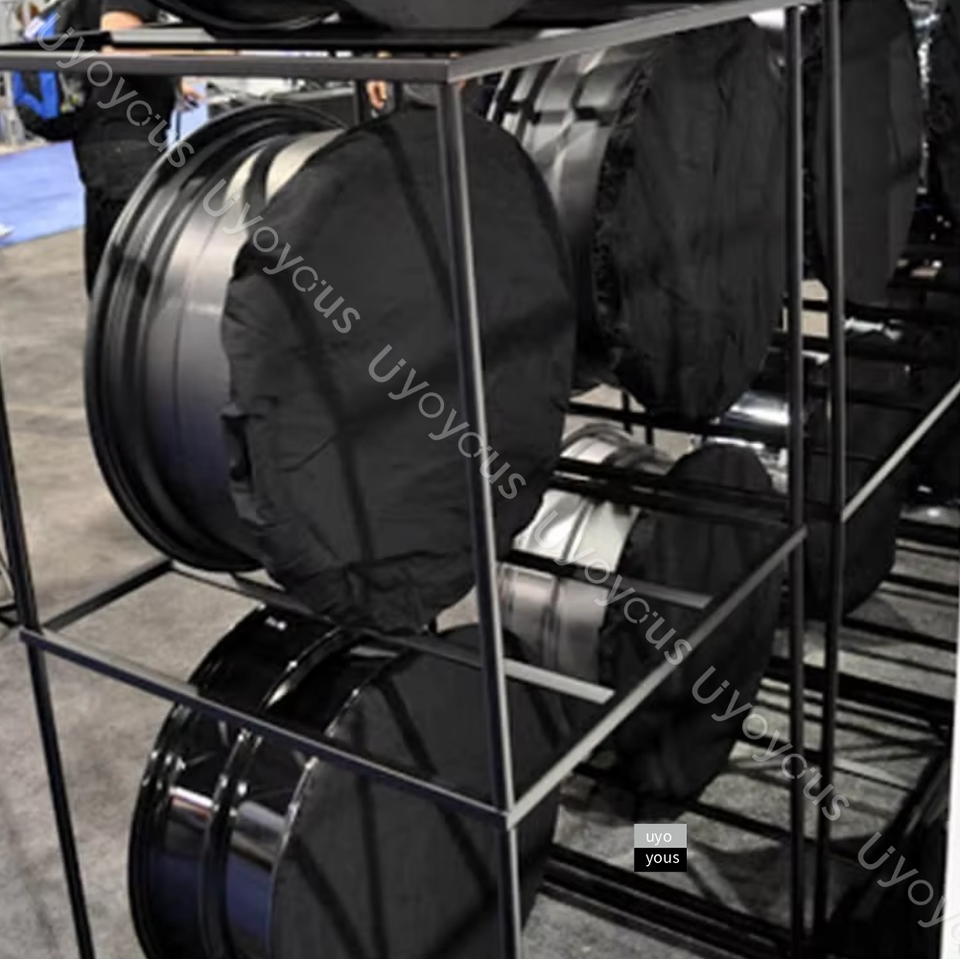 2PCS 22" Wheel Display Rack For Rims And Wheels Up To 22" Showroom ...