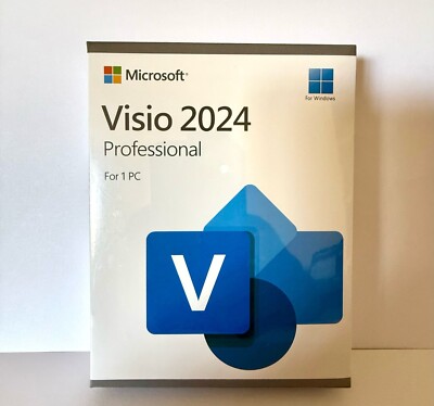 Microsoft Visio Pro 2024 Retail Box 1PC | eBay