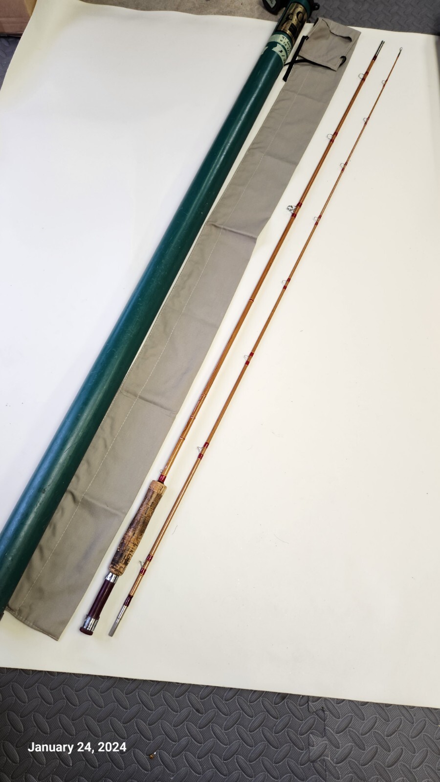 9' South Bend #50 Bamboo Fly Rod-Nice!! | eBay