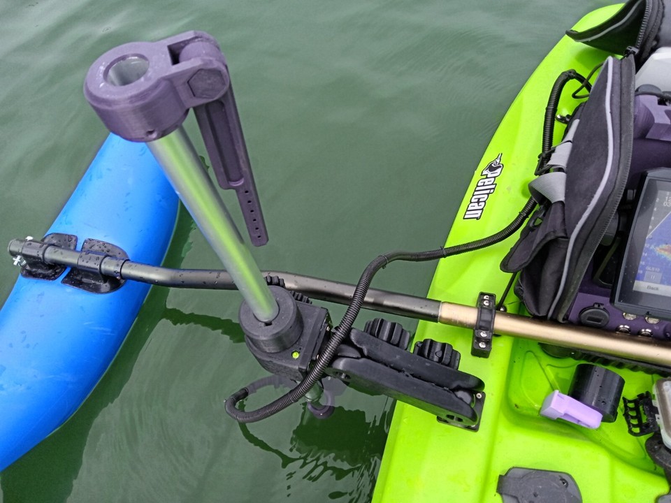 Livescope / Live Imaging Sonar Pole Mount for Boats & Kayaks | eBay