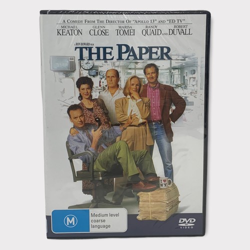 Ron Howard's The Paper (1994) DVD - Region 4, PAL - Brand New & Sealed ...