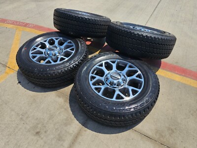 20" Ford F-250 F-350 OEM Lariat wheels rims 10292 tires 2021 2022 2023 ...