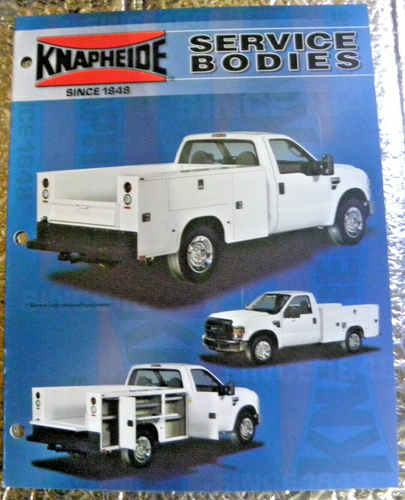 Factory Knapheide Service Bodies for Trucks Dealership Spec Brochure ...