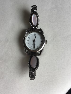 Vintage RB Watch Native American Womens Sterling Silver Wrist Watch | eBay