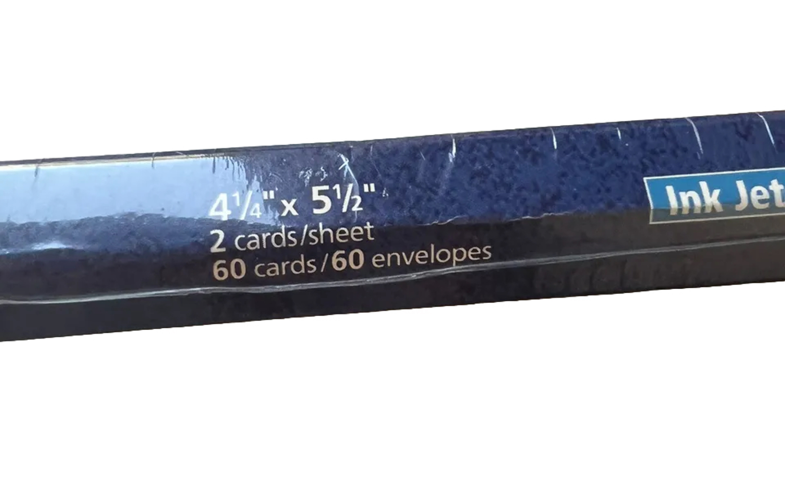 Avery Ink Jet Note Cards Embossed Matte Ivory 4 1/4" X 5 1/2" 60 Sets ...