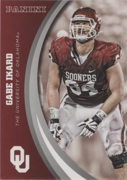 2016 Panini Oklahoma Sooners - #43 Gabe Ikard (RC) for sale online | eBay