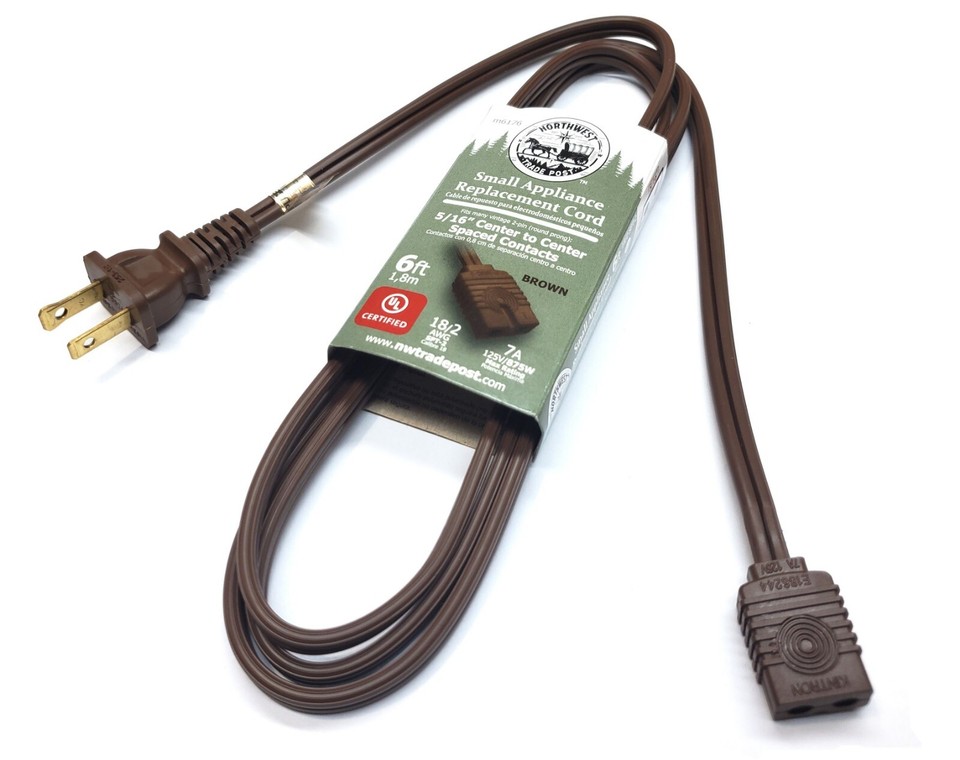 AC Power Cord for Vtg Bearcat 210 Scanner Radio Model BC-210 BC210-1 BC ...
