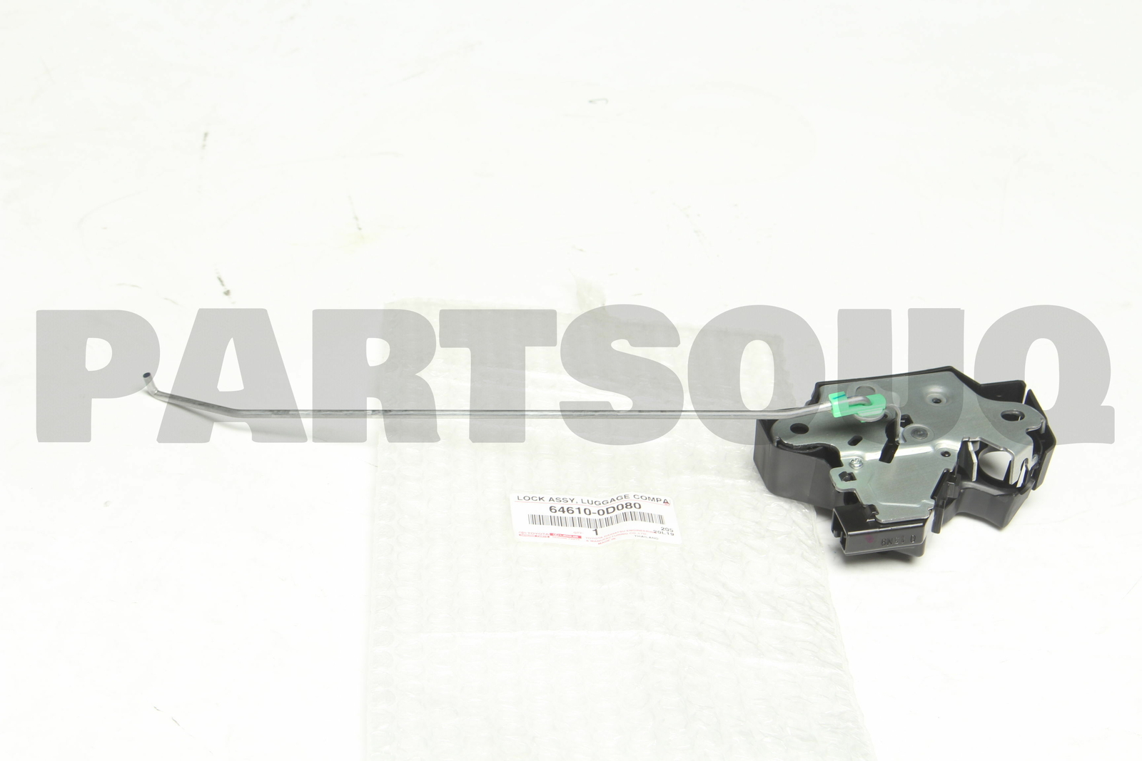 646100D080 Genuine Toyota LOCK ASSY, LUGGAGE COMPARTMENT DOOR 64610 ...