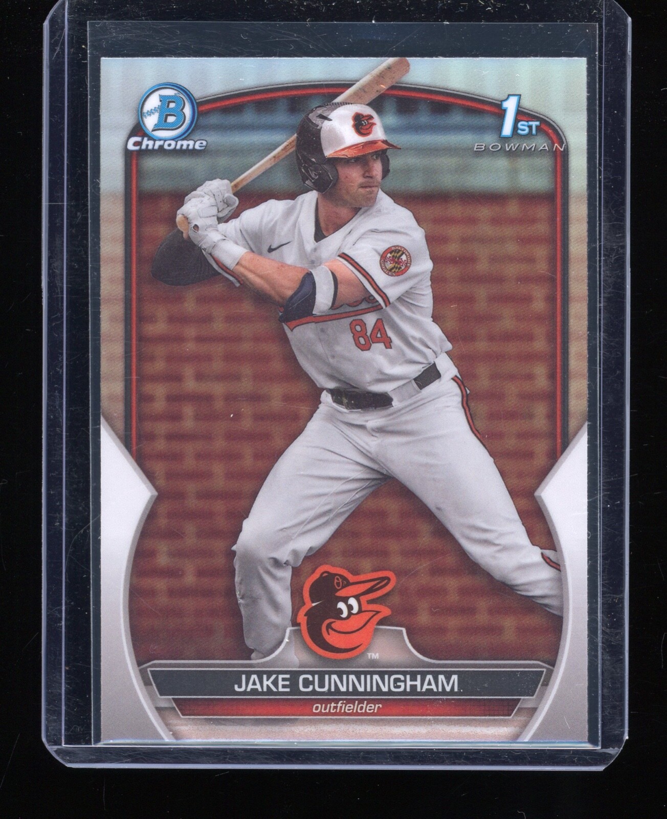 2023 Bowman Draft Jake Cunningham First 1st Chrome Refractor Baltimore ...