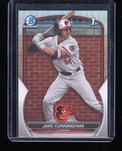 2023 Bowman Draft Jake Cunningham First 1st Chrome Refractor Baltimore ...