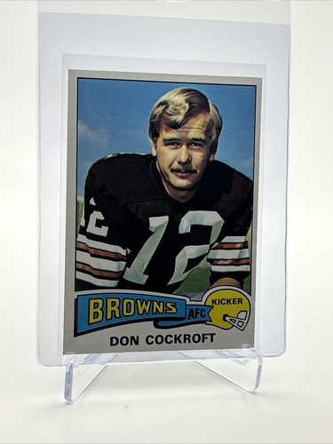 1975 Topps Don Cockroft Football Card #244 NM Quality FREE SHIPPING | eBay