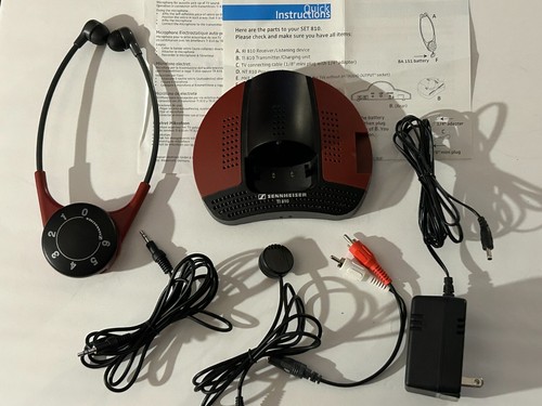 Sennheiser Infraport Set 810 Cordless Hearing Amplifier TV Headphone ...