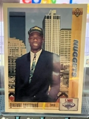DIKEMBE MUTOMBO ROOKIE CARD Denver Nuggets 1991/92 Upper Deck ...