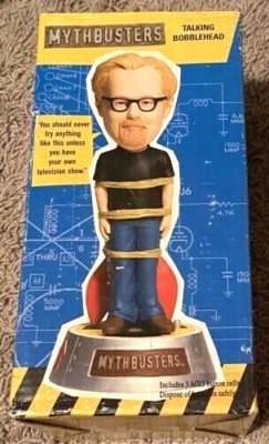 Mythbusters Talking Bobblehead Adam Savage | eBay
