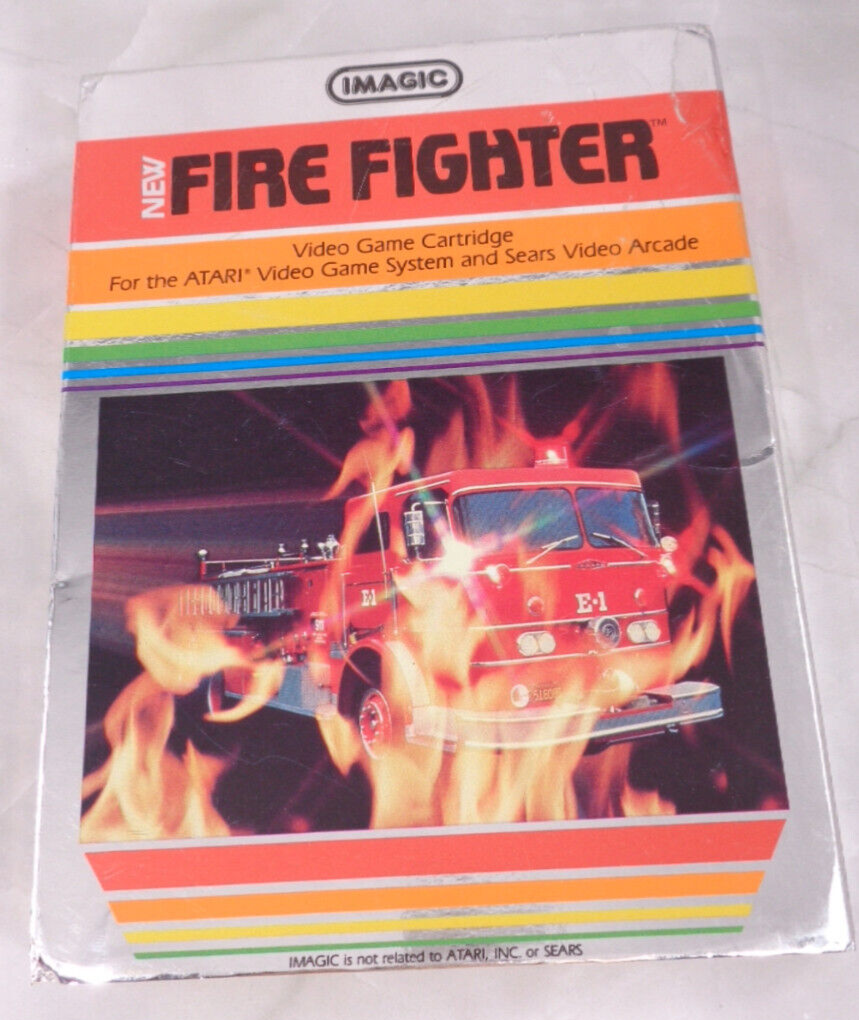 Fire Fighter (Atari 2600, 1982) Box Complete | eBay