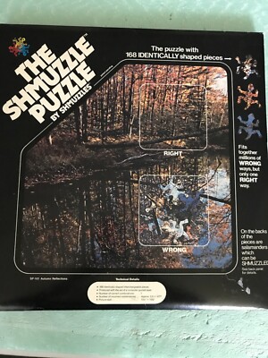 Shmuzzle Puzzle 1980 SP-103 Autumn Reflections 168pc Fall Trees ...