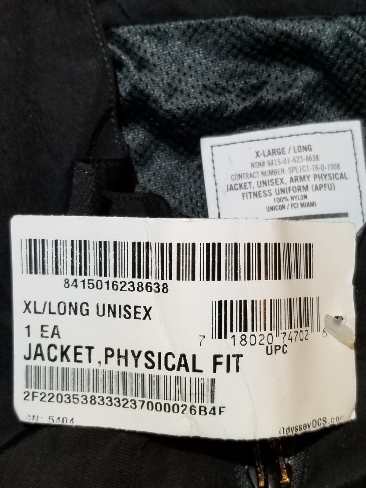 DLATS Army Physical Fitness Uniform APFU Pants and Jacket Medium ...