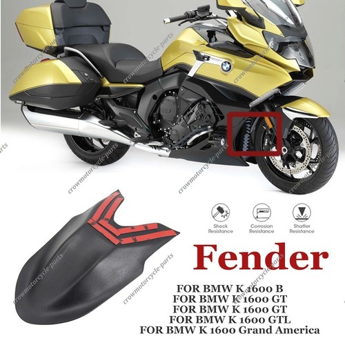 BMW K1600GT K1600GTL K1600B K1600 Motorcycle Front Black Fender ...