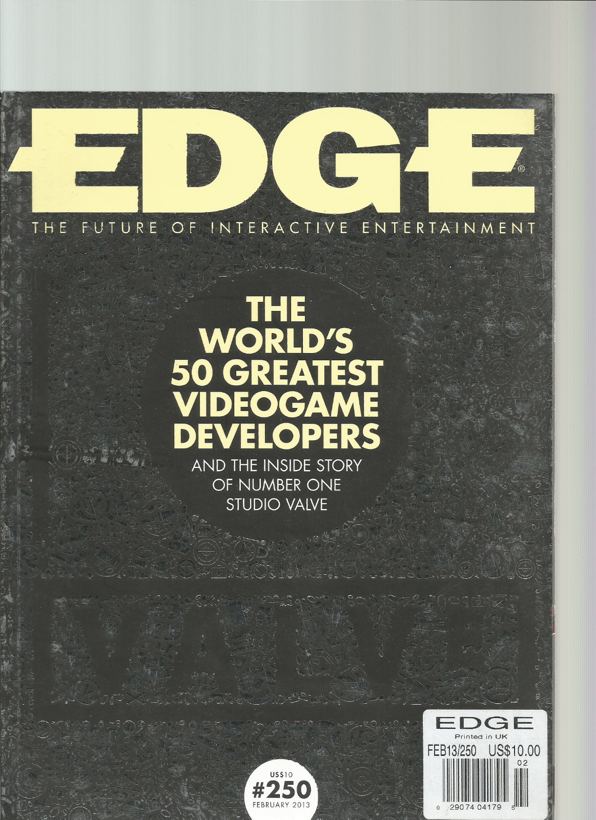 EDGE MAGAZINE UK THE FUTURE OF INTERACTIVE ENTERTAINMENT #250 FEB 2013 ...