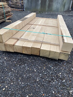 British Oak Posts 6” X 6” 150 X 150 Beam Lintel Mantel Board Plank Slab ...