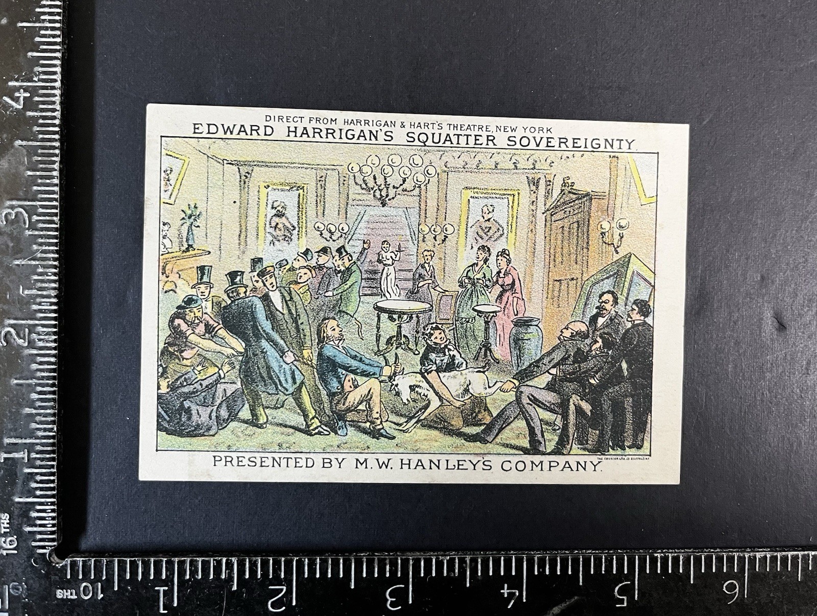 EDWARD HARRIGAN’S “SQUATTER SOVEREIGNTY” THEATRICAL ADVERTISING TRADE ...