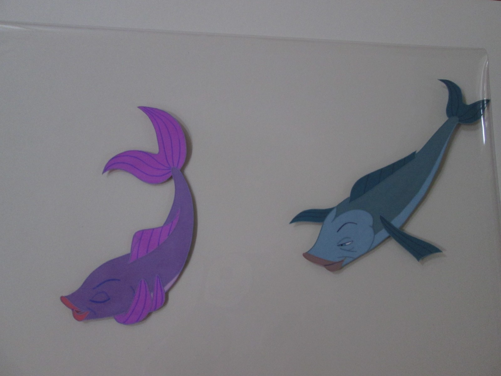 The Incredible Mr. Limpet production Cel Ladyfish 1964 Don Knotts set ...