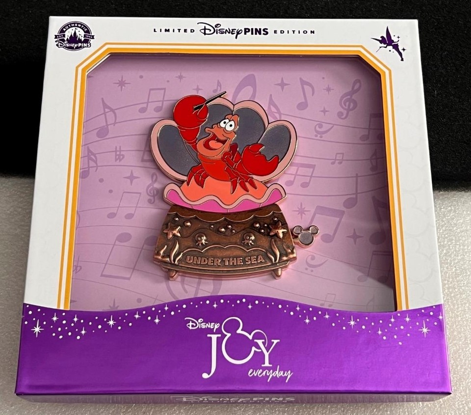 Disney D23 Expo 2024 Joy Everyday Little Mermaid Sebastian Music Jumbo ...