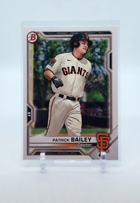 2021 Bowman Baseball PATRICK BAILEY GIANTS #BP-108 | eBay