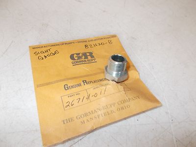 NEW Gorman-Rupp 26714-011 NOS Sight Gauge *FREE SHIPPING* | eBay