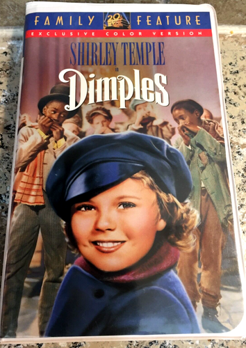 Shirley Temple In Dimples VHS Tape Ships Free Same Day with Tracking Very good! | eBay