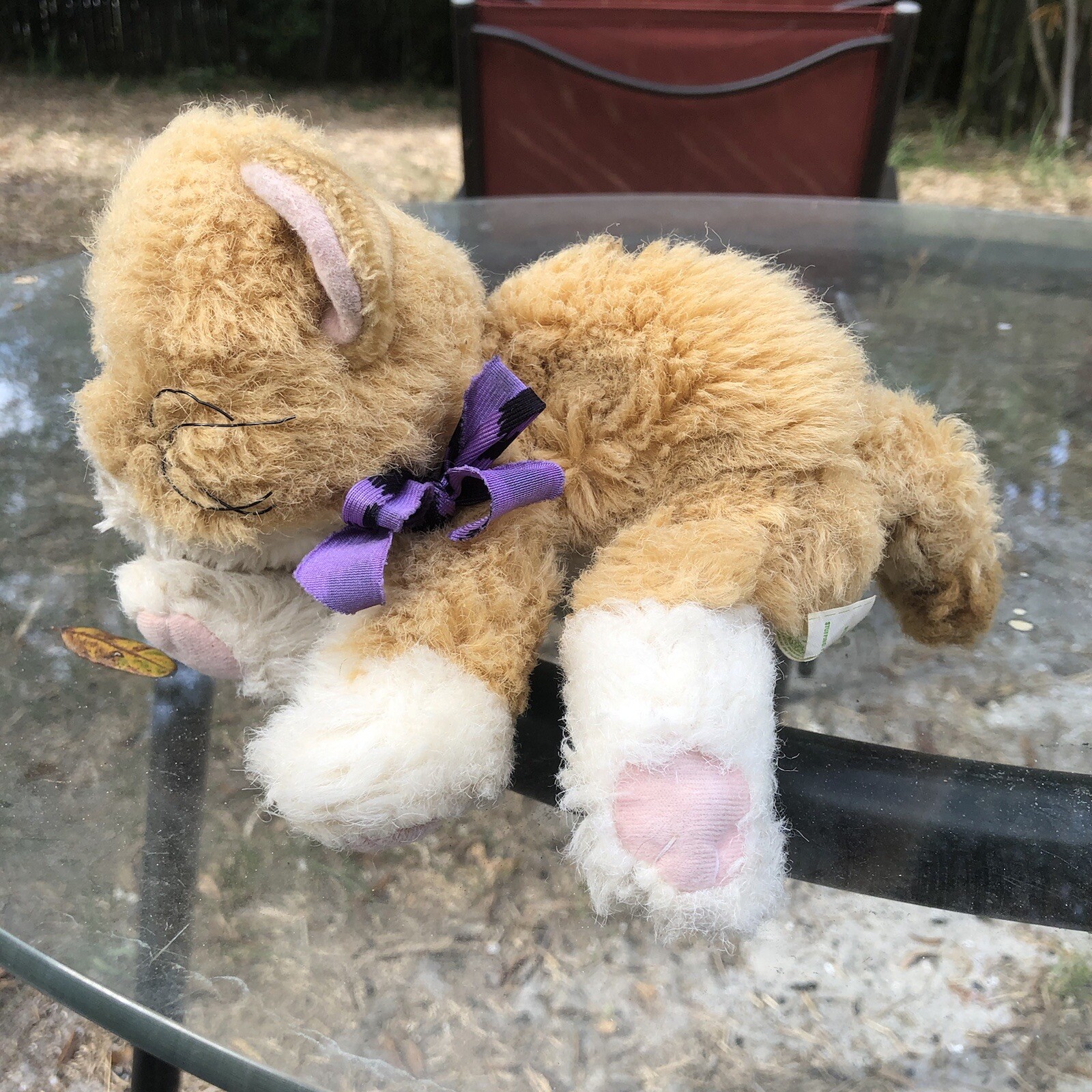 Vtg Tyco Kitty Kitty Kittens Plush Jungle Kitten Orange White Cat Lion ...