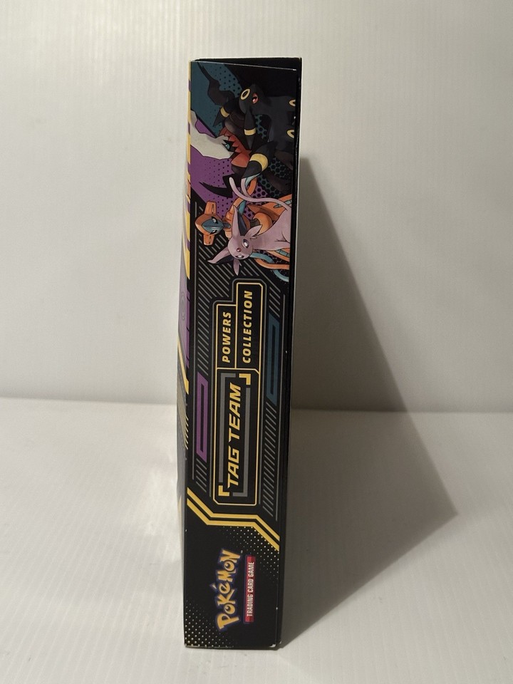 Pokémon TCG Tag Team Powers Collection Box Espeon & Deoxys / Umbreon ...