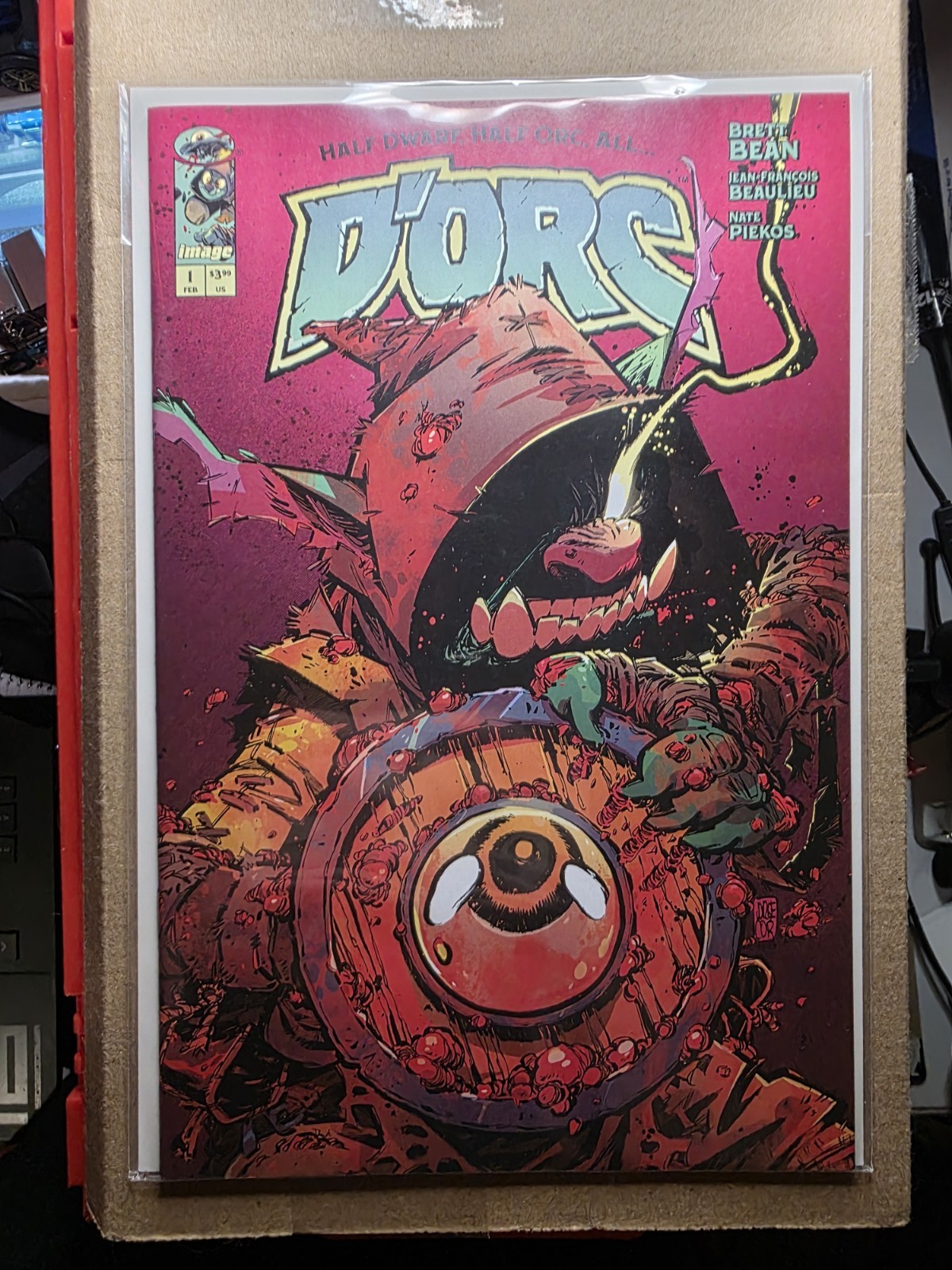 D'Orc #1 1st Print Key Variant Cover B Jorge Corona Image 2026 Brett ...