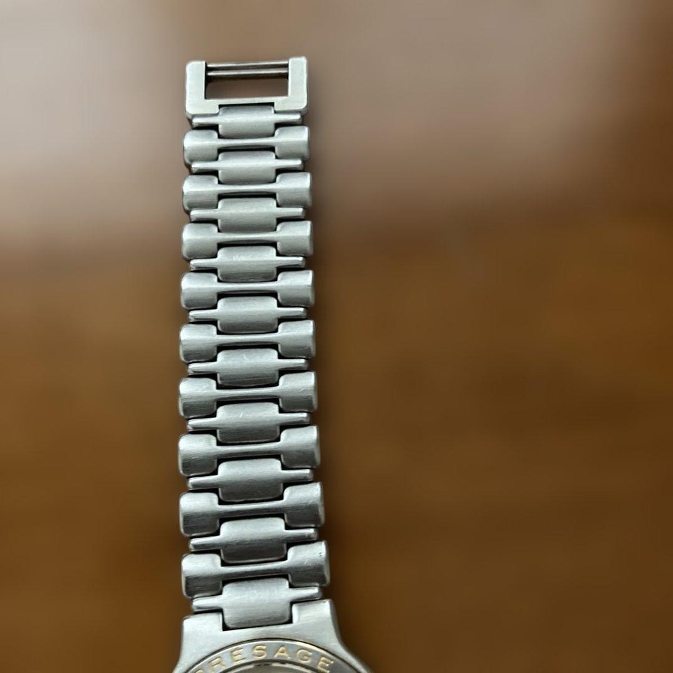 Seiko Presage Vintage 1990s Watch Silver Dial Gold Accents Automatic | eBay