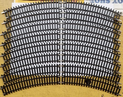 Hornby Track 8x R607 2nd Radius Double Curve | eBay UK