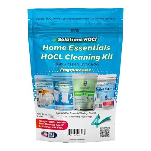 Solutions HOCL Power Clean with HOCL - Dishwasher, Laundry Detergent ...