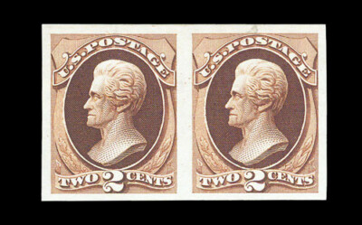 US #146P3; 2¢ JACKSON PLATE PROOF PAIR ON INDIA, NGAI | eBay