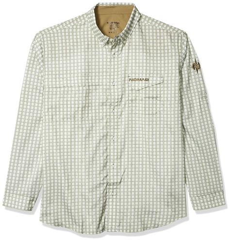 Nomad Outdoors Long Sleeve Button Up Shirt Turkey Banquet Men's sz ...