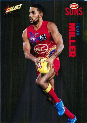 2022 GOLD COAST SUNS AFL Card TOUK MILLER Footy Stars Prestige | eBay