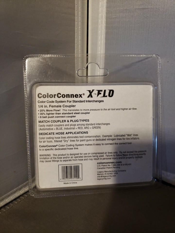 NEW COLORCONNECT X-FLO PUSH CONNECT EXTREME FLOW APPLICATIONS MORE FLOW ...