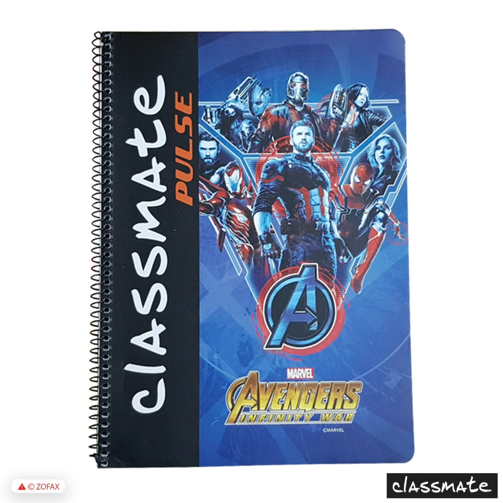CLASSMATE Avengers 180 Pages Exercise Spiral Notebooks 24cm x 18cm ...