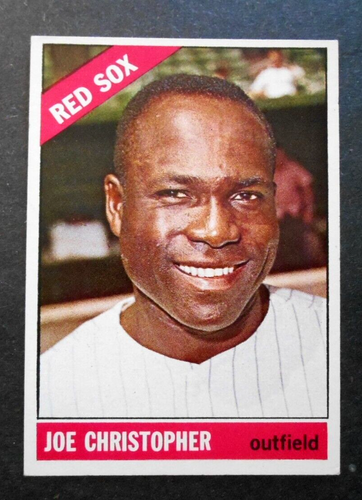 1966 Topps #343 JOE CHRISTOPHER Boston Red Sox EX | eBay