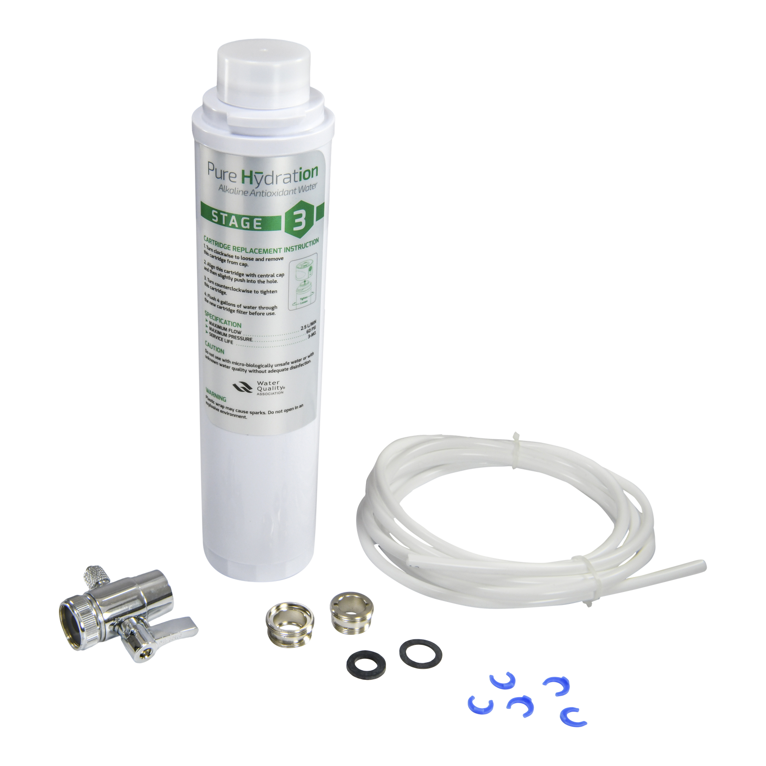 Cosan USA PH127 Antioxidant Alkaline Hydartion Water Machine - Black ...