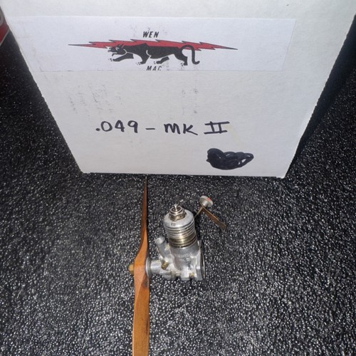 Vintage Wen-Mac .049 mk.III Nitro Model Airplane Engine w/Prop MINT | eBay