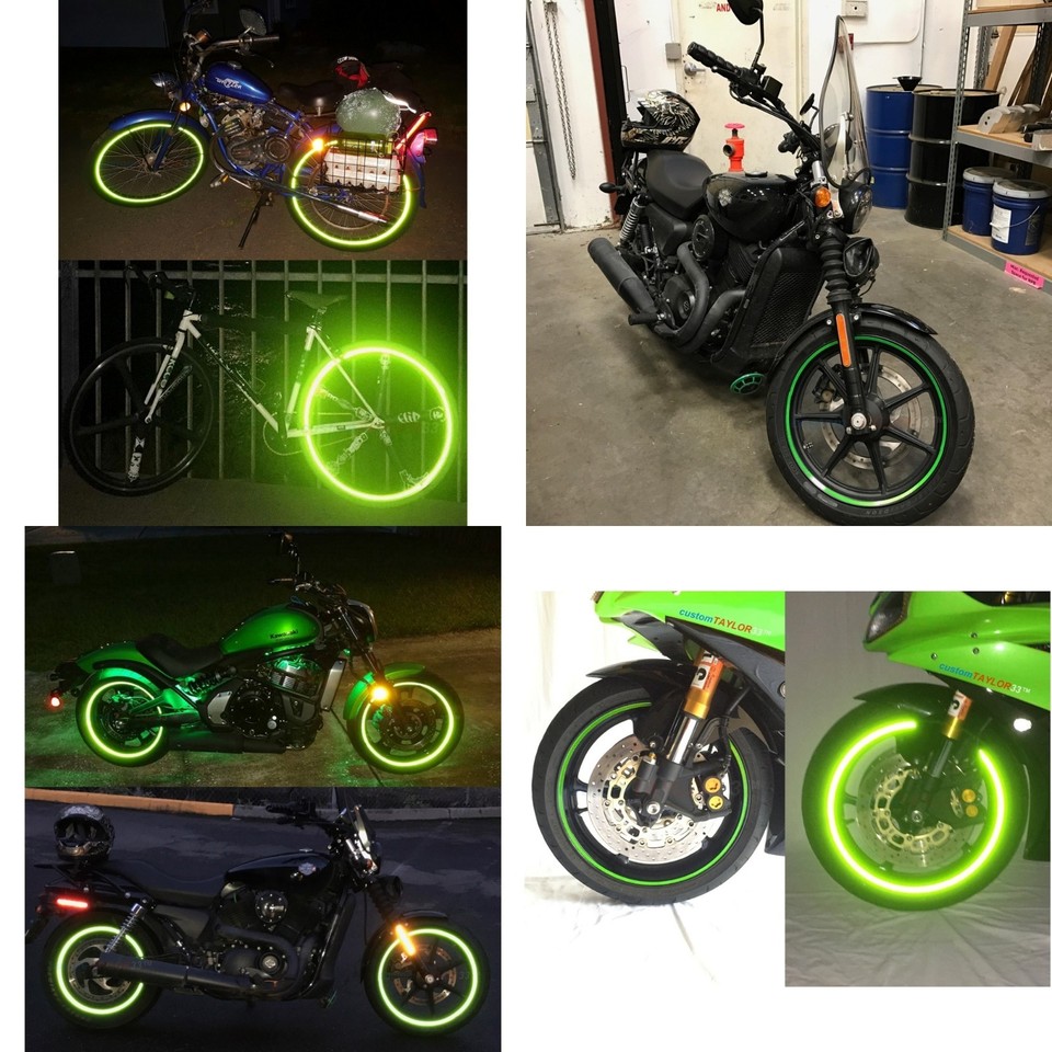 customTAYLOR33 Rim Tapes High Intensity Grade REFLECTIVE For All ...