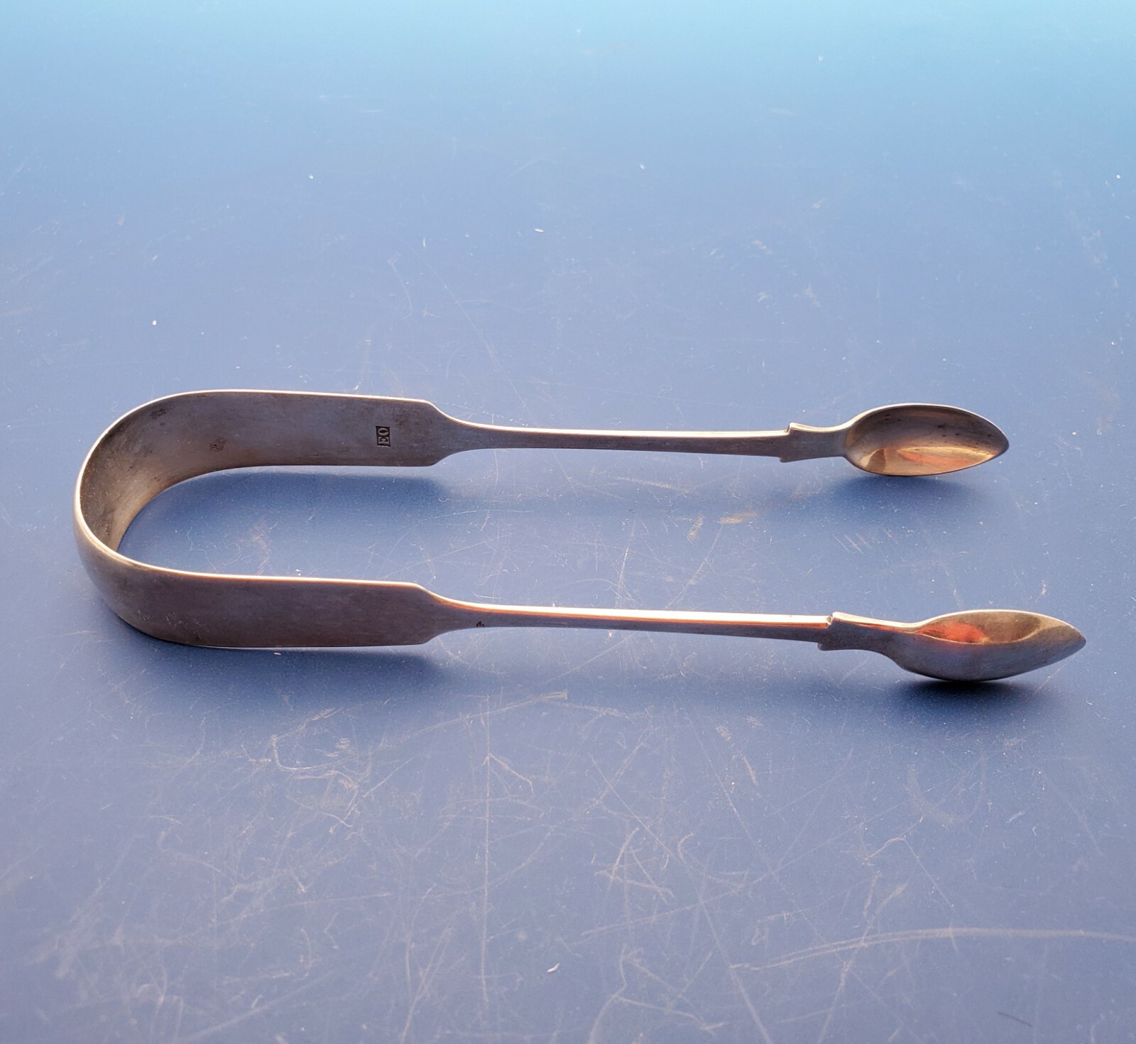 English Sterling Silver Ice Tongs, Monogram AE | eBay