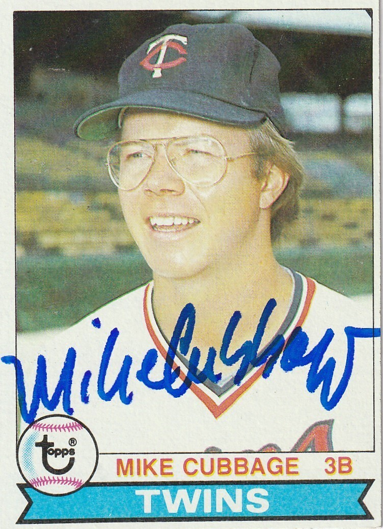 MIKE CUBBAGE MINNESOTA TWINS 1979 TOPPS CARD #362 | eBay