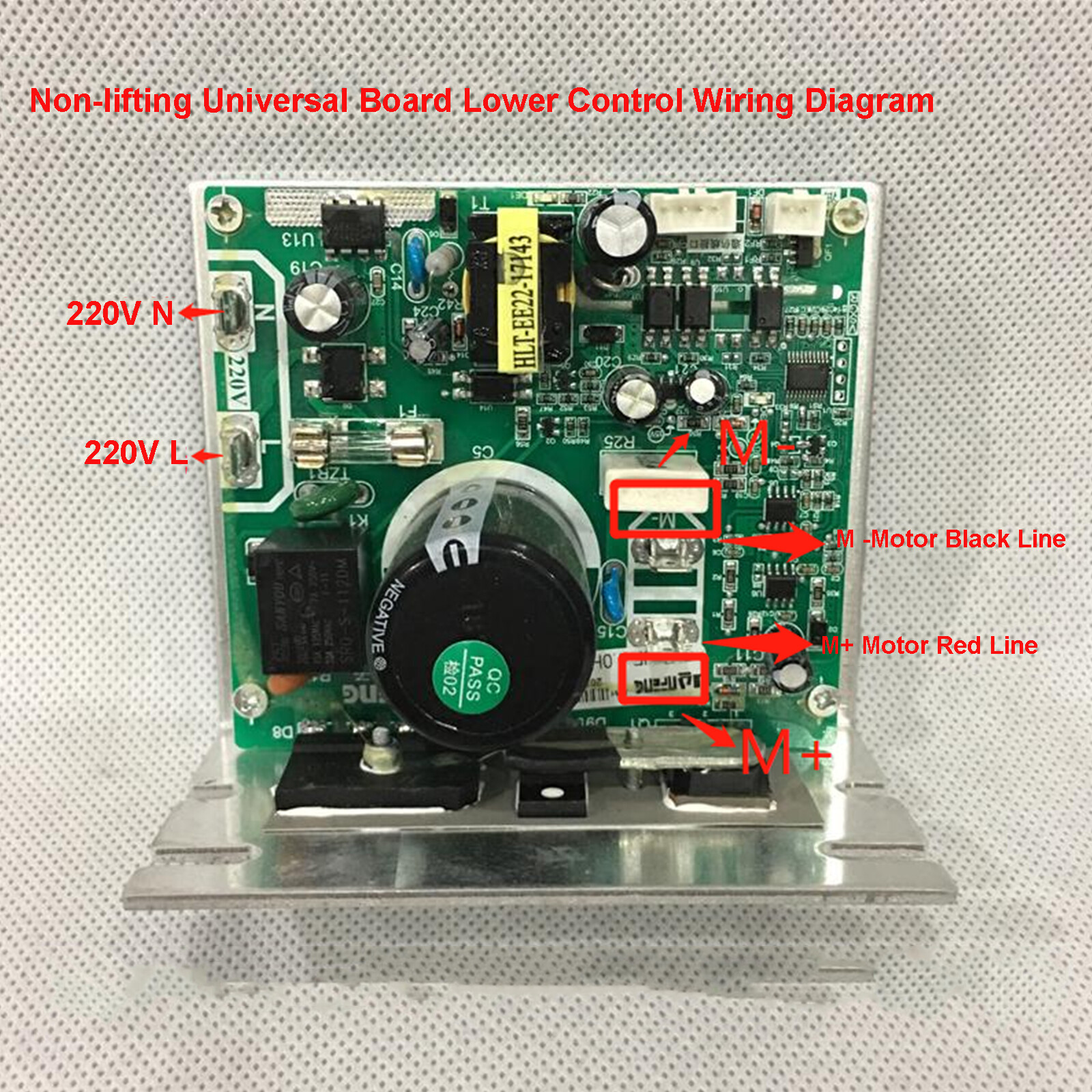 Treadmill Controller External Universal Circuit Board for DC Motor ...