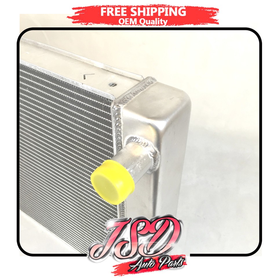 NEW Aluminum Universal Racing Radiator Fabricated 24" x19" x3" For Ford ...