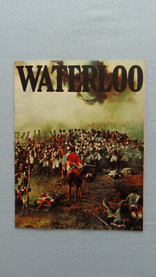 Waterloo Film Souvenir Programme 1970 Rod Steiger Orson Wells Virginia ...